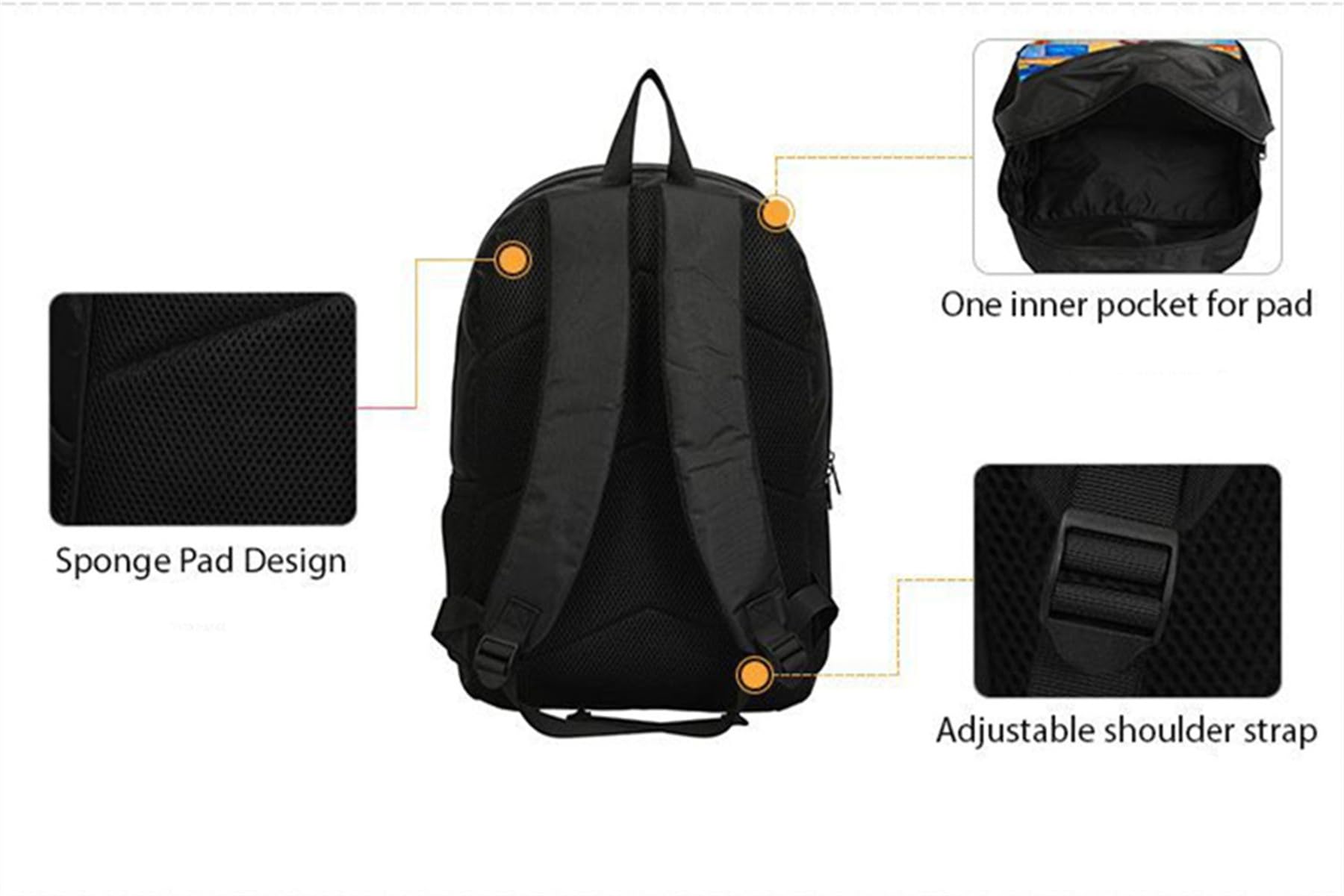 Student Soccer Star Bookbag,Teen Neymar Jr Graphic Daypack,PSG Casual Knapsack for Youth