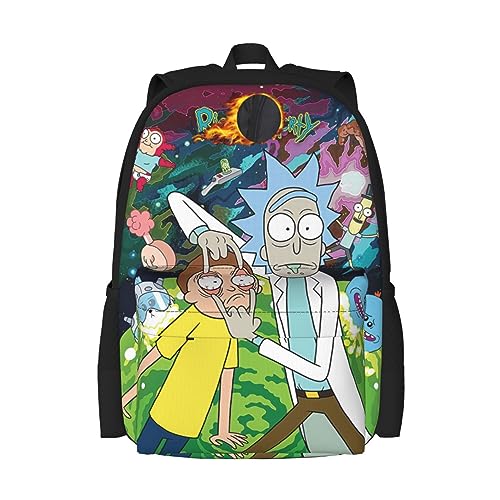 Cartoon Backpack Travel Backpacks 3d Printed Casual Big Capacity Backpacks With side pockets