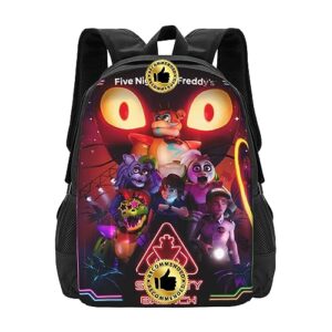 anime adventure cartoon backpacks lightweight travel bag basic large capacity laptop daypack novelty rucksack for men women