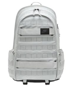 nike rpm backpack, lt slvr/blk/anthracite