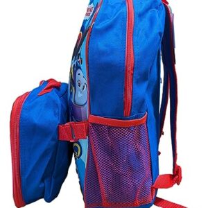 Ruz Thomas Train and Friends 16 Inch Backpack with Detachable Lunch Box