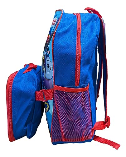 Ruz Thomas Train and Friends 16 Inch Backpack with Detachable Lunch Box