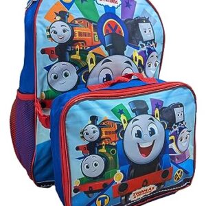 Ruz Thomas Train and Friends 16 Inch Backpack with Detachable Lunch Box