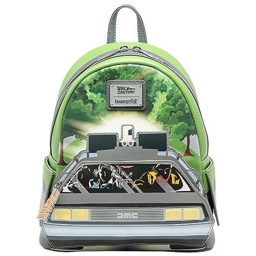 Loungefly Universal Back to the Future Light-Up DeLorean Women's Backpack