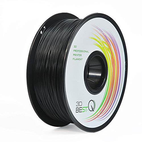 3D BEST-Q PCTG Black 1.75MM 3D Printer Filament, N.W. 1KG, Higher Hardness Than Petg，Withstand 100C (Black)