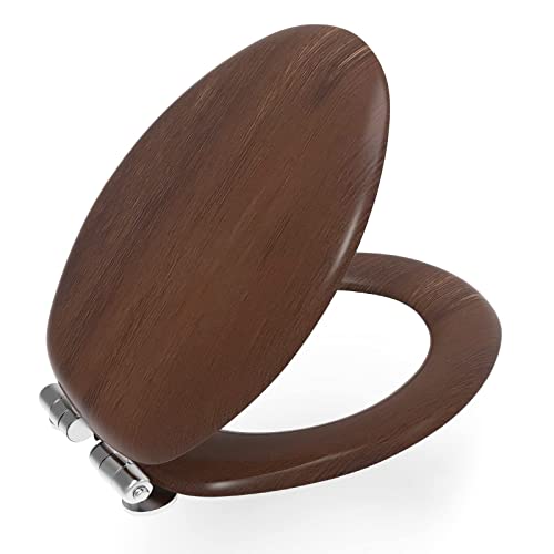 toilet seats elongated, Enameled Wooden Toilet Seat for standard toilets, Slow close Design, Quick release mechanism, Easy Clean and Install