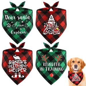 coluans dog bandanas christmas bandanas dog christmas stocking bandanas classic triangle xmas thanksgivng pet scarf bibs kerchief holiday birthday decoration for small to large puppy dogs cats