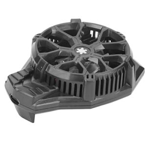 enzz phone cooler, universal gaming phone heat sink (matte black)