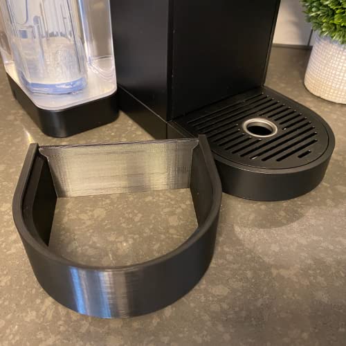 Drip Tray Mug/Cup Riser Made for the Keurig K-Supreme and K-Slim, Black, 1.7 inches tall