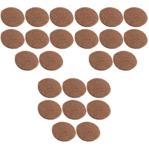 YARNOW Pet Supplies 24pcs Birds Small Liners and Breeding Animals Parrots Materials Liner Nesting Classic Mats Pad Vintage Natural Substrate Practical Brown Size Hut Pigeon Premium Glass Animals