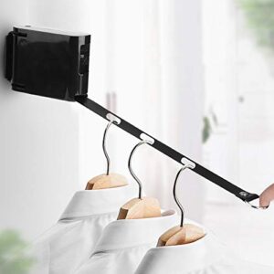 Retractable Clothesline, Heavy Duty Wall Mounted Clothes Drying Line for Hotel Home Balcony Laundry