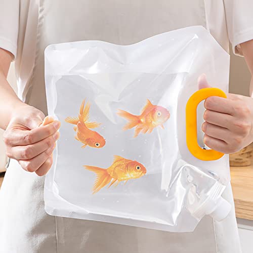 XIYAO 10 pack Grain Sealed Moisture-Proof Storage ,Washable Stand Up Food Storage Pouches ，Resealable Odor-Resistant Packaging Bags, Transparent Grain Storage Suction Bags with Funnel.