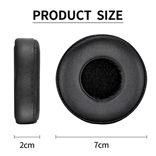 Replacement Ear Pads for Sony MDR-ZX100/ZX110/ZX220BT/ZX300/ZX310/ZX330 for JBL Tune 450BT/510BT/500BT /E40BT / UA Sport Wireless (Black)