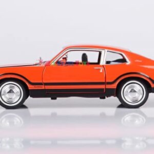 1974 for Ford Maverick Grabber Orange 1/24 DIECAST Model CAR by Motormax Forgotten Classics Series 73332 79043