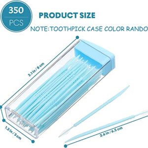 7Pcs Double Head 50pcs/Box Dental Floss Interdental Toothpick Brush Teeth Stick Dental Oral Care Toothpicks