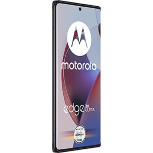 Motorola Edge 30 Ultra Dual-Sim 256GB ROM + 12GB RAM (GSM only | No CDMA) Factory Unlocked 5G Smartphone (Interstellar Black) - International Version