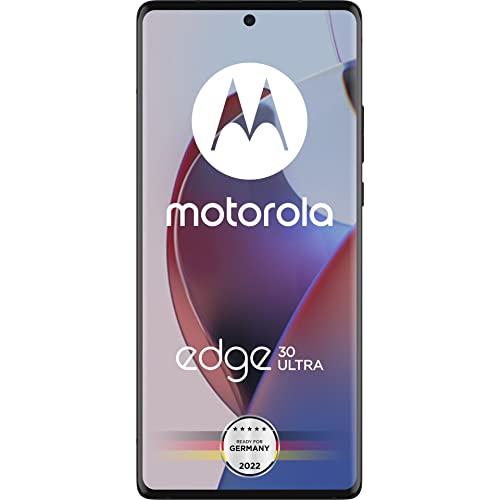 Motorola Edge 30 Ultra Dual-Sim 256GB ROM + 12GB RAM (GSM only | No CDMA) Factory Unlocked 5G Smartphone (Interstellar Black) - International Version