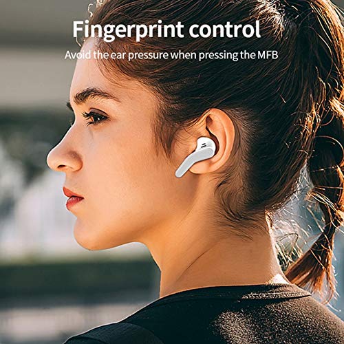 JINDI True Wireless Earphones, Fast Charge 360° Sliding Cover Ergonomic Dual Mode Auto Pairing Binaural Earbuds for Music for Sports