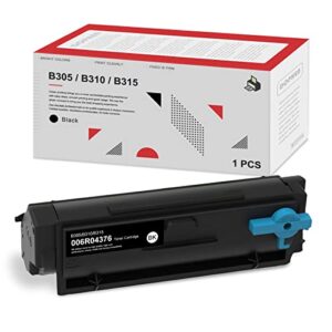 b310 black toner cartridge 006r04376: 1 pack standard capacity 006r04376 toner replacement for b305 b310 b315 printer