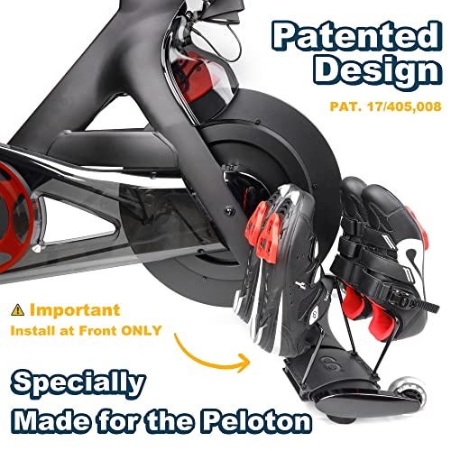 CyclingDeal Shoe Rack Hanger Compatible with Peloton Bike & Bike+ ONLY Shoe Holder - Holds 2 Pairs of Cycling Shoes