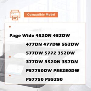 JJRY 973X Link Cartridge for HP,Compatible with 452DN 452DW 477DN 477DW 552DW 577DW 577Z 352DW 377DW 352DN 357DN Printer,high Yield Cartridges Combination