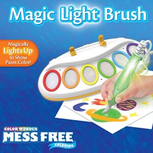 Crayola Color Wonder Magic Light Brush, Mess Free Painting, Gift for Kids, 3, 4, 5, 6