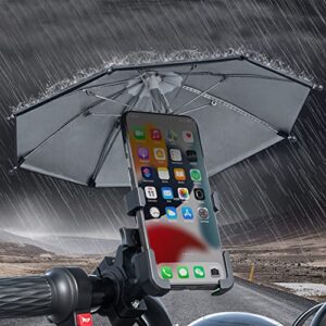 4pcs Mobile Phone Holder with Sun Umbrella - Phone Umbrella Suction Cup Stand, Desktop Piggy Phone Holder,Durable Mobile Phone Suction Cup Holder Outdoor Sun Umbrella Mobile Phone Holder(yellow-green)