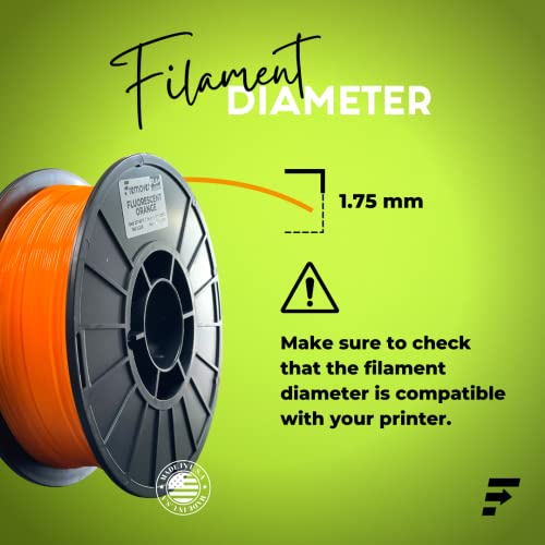 Filament 1.75mm PLA, 3D Printer Filament, Filament 1 KG Spool, Filament Dimensional Accuracy 0.03 mm, Filament PLA, 3D Printing Filament, 3D Filament (Black)