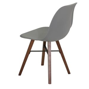 Cortesi Home Xena Dining Chair, Grey