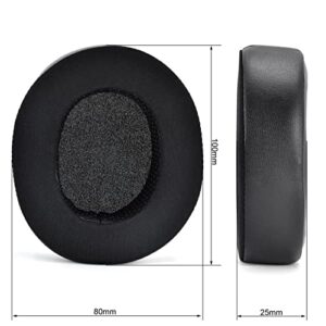 M50X Ear Pads Upgrade Thicker Ear Pads Silicone Gel - defean Replacement Ear Cushion Compatible with ATH-M50x M50 / Arctis 7 / Arctis Series/MDR-7506 V6 Headphone,High-Density Noise Cancelling Foam