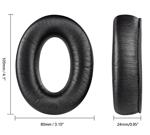 SOULWIT Lambskin Replacement Ear Pads for Bose A20 Aviation Headset, Aviation Headset X A10, Earpads Cushions with Softer Leather, High-Density Noise Isolation Foam - Lambskin