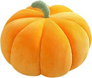 yilanlan cute pumpkin pillow decorative pillow sofa pillow car pillow office cushion (55 cm/21.7 inch, orange)