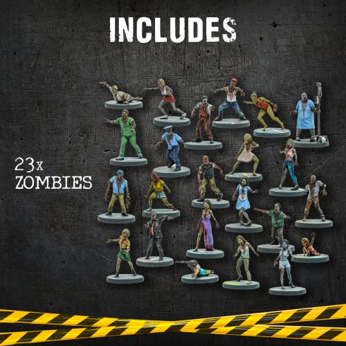 Wargames Delivered Project Z Starter Set - Zombie Miniatures for Miniature War Game, and Model War by Warlord Games