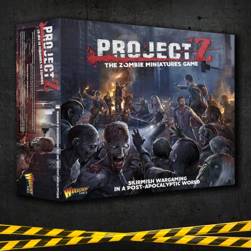 Wargames Delivered Project Z Starter Set - Zombie Miniatures for Miniature War Game, and Model War by Warlord Games