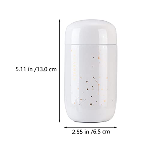 UPKOCH Coffee Travel Mug Stainless Steel Insulated Cup Leakproof Portable Vacuum Cup Mini Small Insulated Water Bottles Vacuum Water Bottle