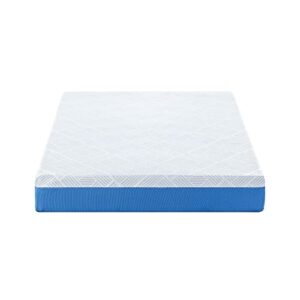 Olee Sleep 10 Inch Cool Silk Gel Memory Foam Mattress, Full