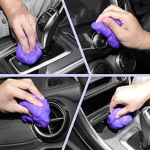 Cleaning Gel for Car, Car Cleaning Kit Universal Detailing Automotive Dust Car Crevice Cleaner Auto Air Vent Interior Detail Removal Putty Cleaning Keyboard Cleaner for Car Vents, PC, Laptops, Cameras