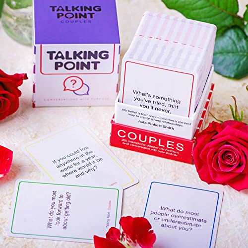 TALKING POINT CARDS Family Talk Bundle (Kids): 600 Thought Provoking Conversation Starters - 3 Packs: Family + Couples + Kids