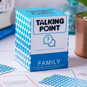 TALKING POINT CARDS Family Talk Bundle (Kids): 600 Thought Provoking Conversation Starters - 3 Packs: Family + Couples + Kids