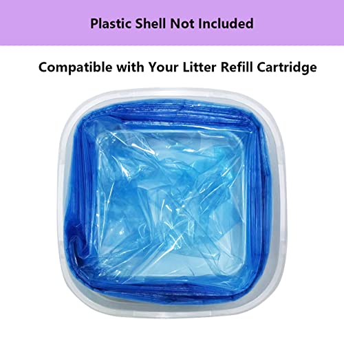 Litter Refills Bag, 16 Ft Cat Litter Refills Compatible with Your Litter Refill Cartridge，8 Pack