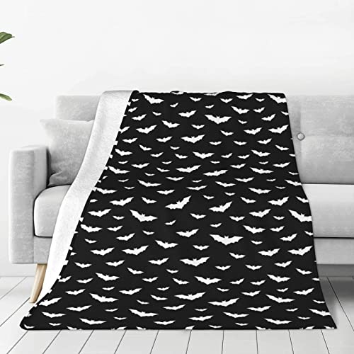 Flying Bats Ultra-Soft Micro Fleece Blanket Super Soft Throw Blankets for Bed Couch Sofa Thicken 50"X40"