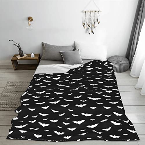 Flying Bats Ultra-Soft Micro Fleece Blanket Super Soft Throw Blankets for Bed Couch Sofa Thicken 50"X40"