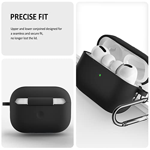 HATALKIN for Airpods Pro 2nd Generation Case Cover Women Men with Lanyard, for Airpods Pro 2 Case Cover 2022 Premium Silicone Skin Full Protective Case Cover for Airpods Pro 2nd Gen with Keychain