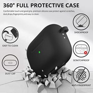 HATALKIN for Airpods Pro 2nd Generation Case Cover Women Men with Lanyard, for Airpods Pro 2 Case Cover 2022 Premium Silicone Skin Full Protective Case Cover for Airpods Pro 2nd Gen with Keychain