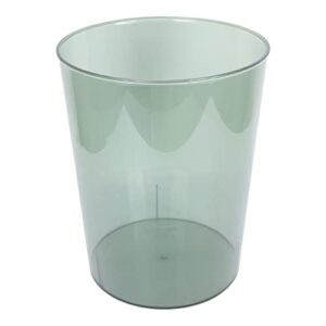 office trash cans clear wastebasket plastic trash can: garbage container can litter bin household kitchen bedroom office restaurant wastebasket green office waste basket