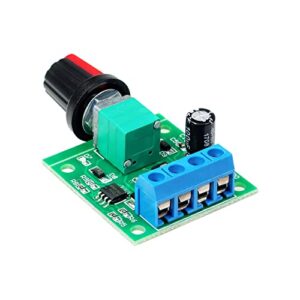 2PCS Mini DC Motor PWM Speed Controller DC 5V-35V 5A Speed Adjustable Switch Module PWM DC Motor Speed Switch Controller LED Volt Regulator