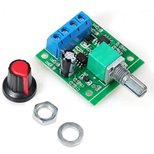 2PCS Mini DC Motor PWM Speed Controller DC 5V-35V 5A Speed Adjustable Switch Module PWM DC Motor Speed Switch Controller LED Volt Regulator