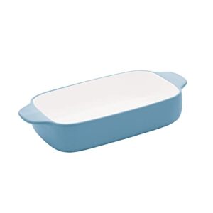 kitchenaid loaf pan vitrified stoneware, 5in 9in 2.25in, blue velvet