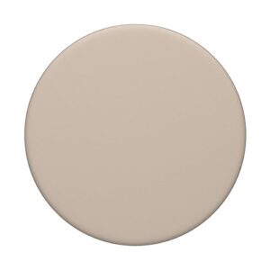 Simple Tan Sand Beige Design PopSockets Standard PopGrip