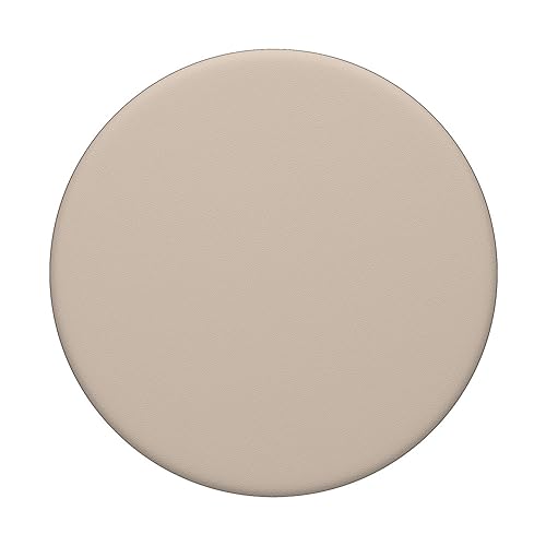 Simple Tan Sand Beige Design PopSockets Standard PopGrip